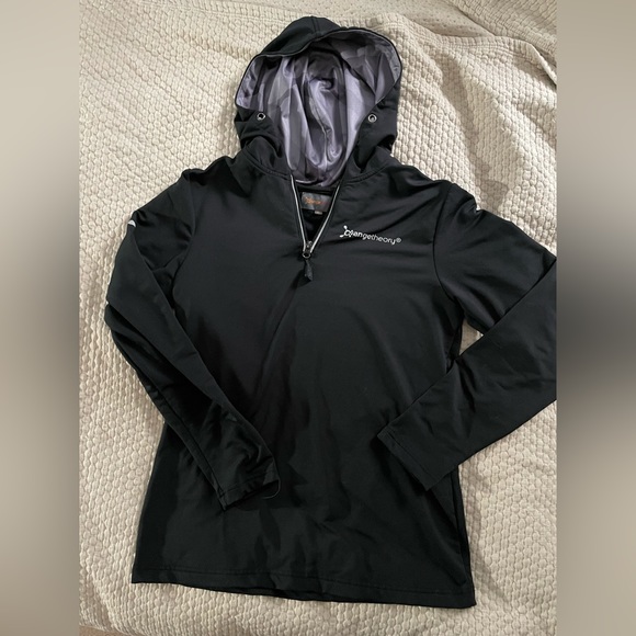 Orangetheory | Sweaters | Orangetheory Black Hoodie | Poshmark